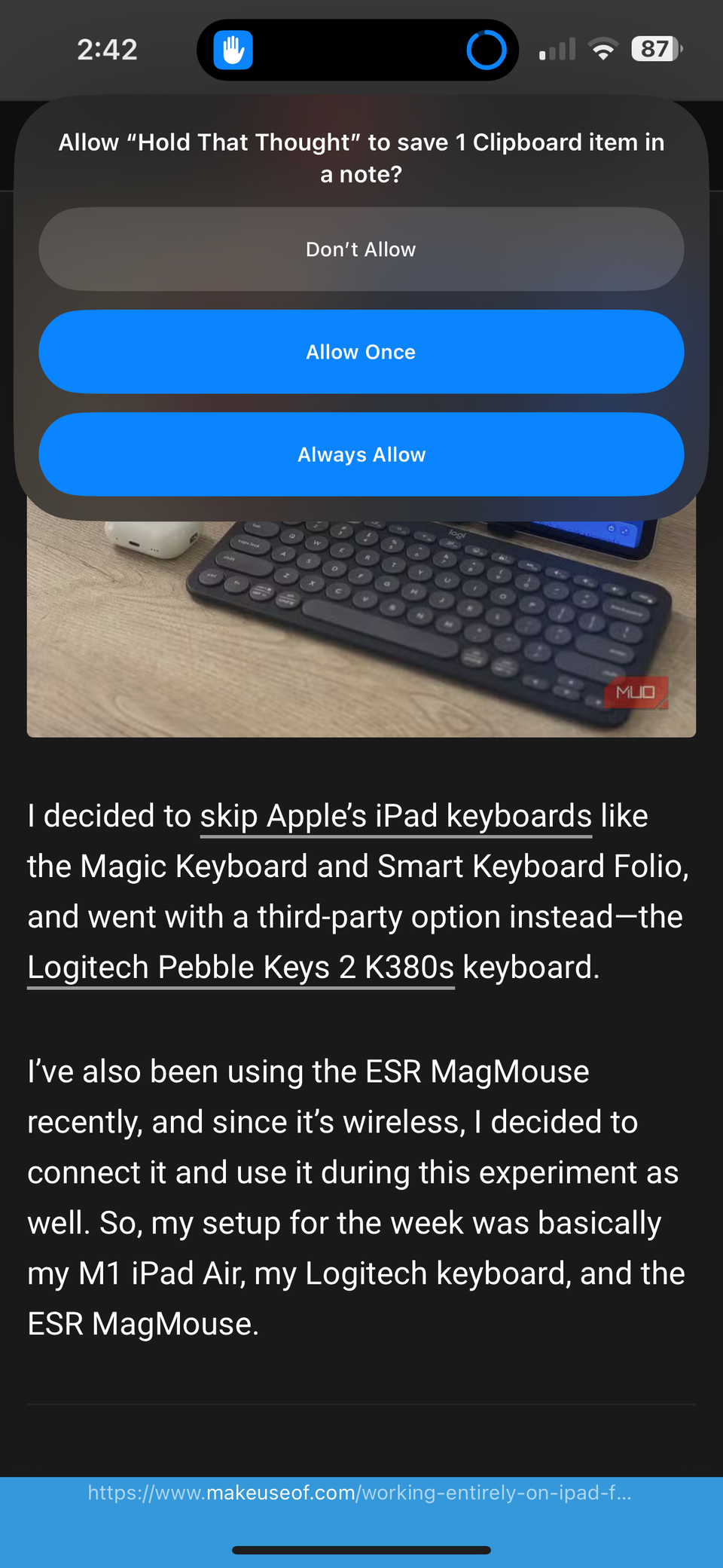 This iPhone Shortcut Is Like a Pause Button for Your Brain