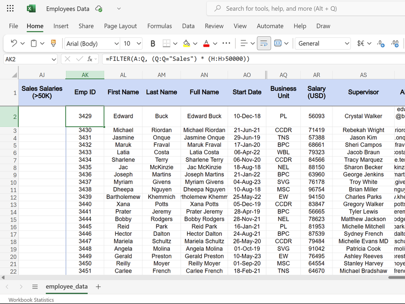 This Excel Trick Ends the Pain of Resizing Tables