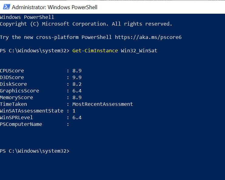 This Hidden Score Shows You How Well Your PC Runs Windows