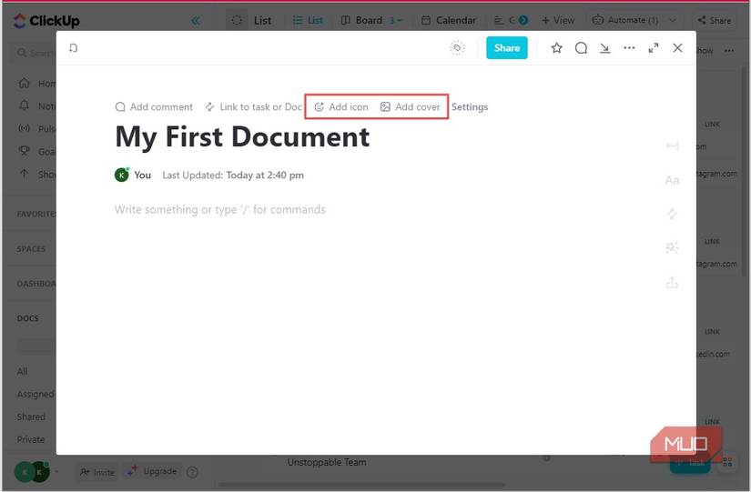 How to Use ClickUp Docs: The Ultimate Guide