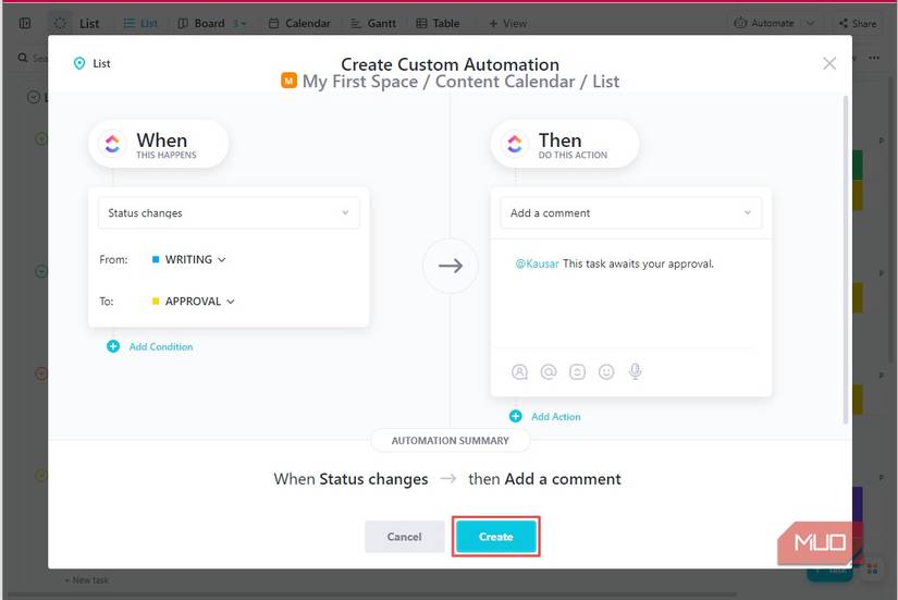 A Beginner’s Guide to ClickUp Automations