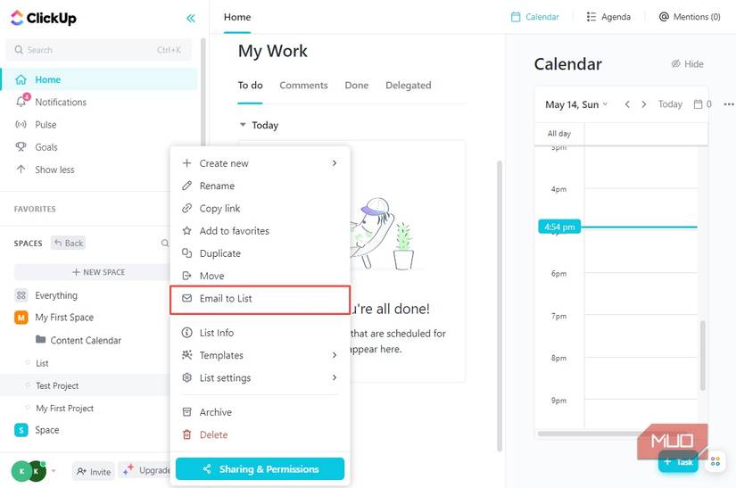 How to Turn Emails Into Tasks and Comments With ClickUp