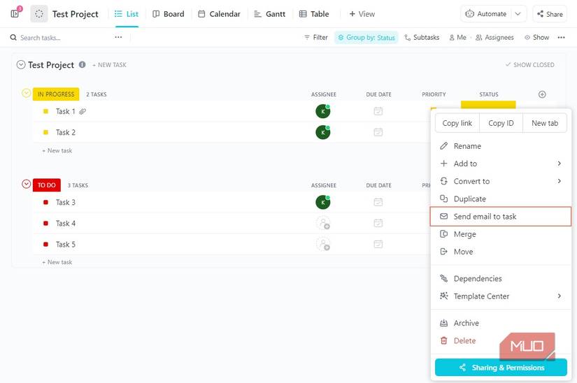 How to Turn Emails Into Tasks and Comments With ClickUp