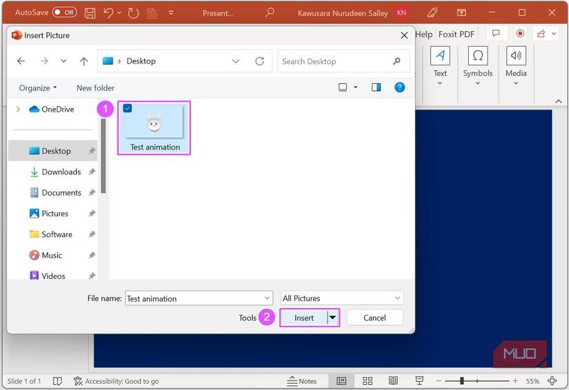 How to Create an Animated GIF in Microsoft PowerPoint