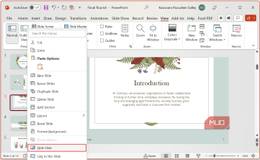 How To Hide Or Unhide Slides In Microsoft PowerPoint