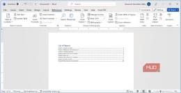 How To Insert A List Of Tables And Figures In Microsoft Word