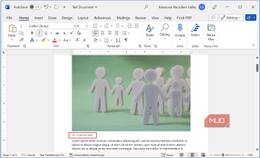 How To Add Captions To Figures And Tables In Microsoft Word