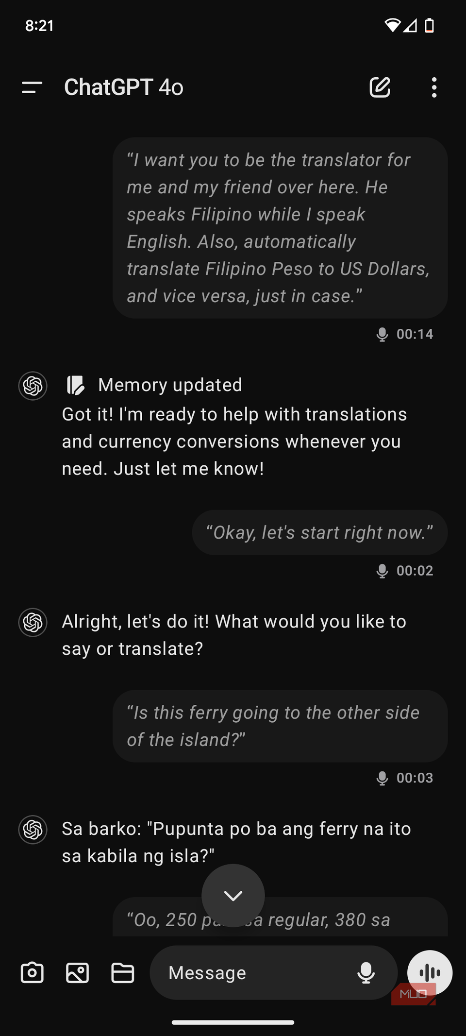 7 Interesting Ways You Can Use ChatGPT's Live Voice and Vision